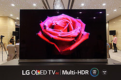 LG最新4K OLED旗舰电视G6亮相：支持双规格HDR标准|LG电视C6 B6 E6_ZNDS资讯