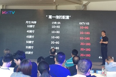 KKTV K5系列电视新品发布 共有6个尺寸可选_ZNDS资讯