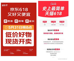 取消预售制！2024年天猫淘宝京东618活动时间表和满减规则_ZNDS资讯